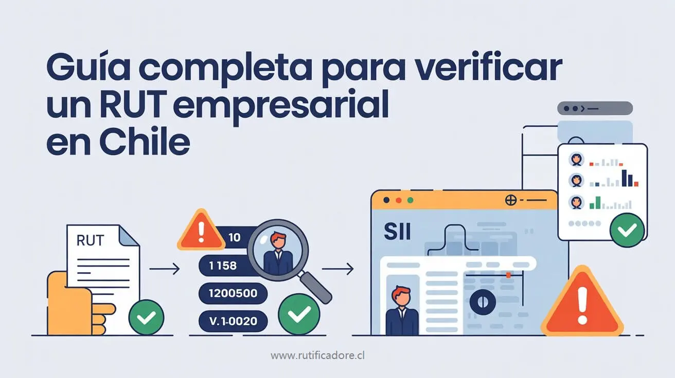 Verificar el RUT de una empresa en Chile - Rutificador